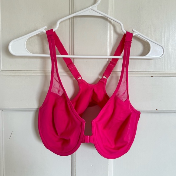 Wacoal | Intimates & Sleepwear | Wacoal Pink Racerback Underwire Front ...